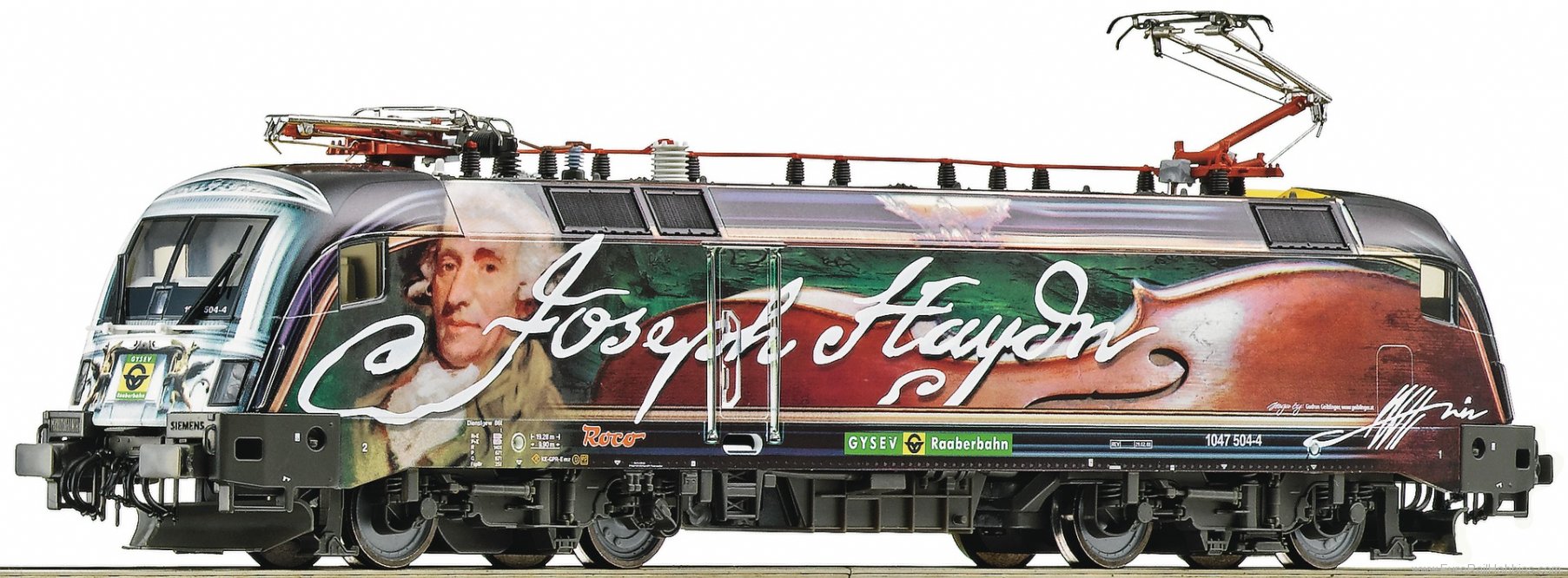 Roco 73526 HO OBB Taurus Electric Locomotive 1047