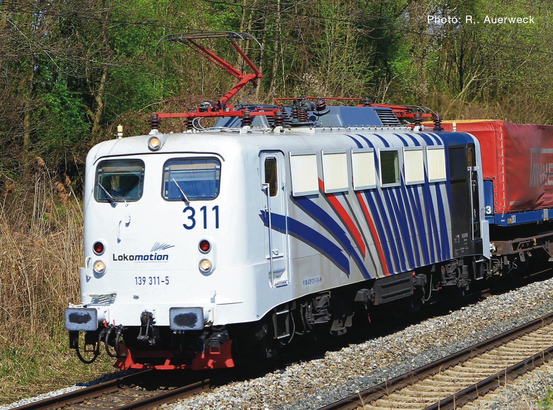 Roco 73584 HO Electric locomotive 139 311-5, Lokomotion
