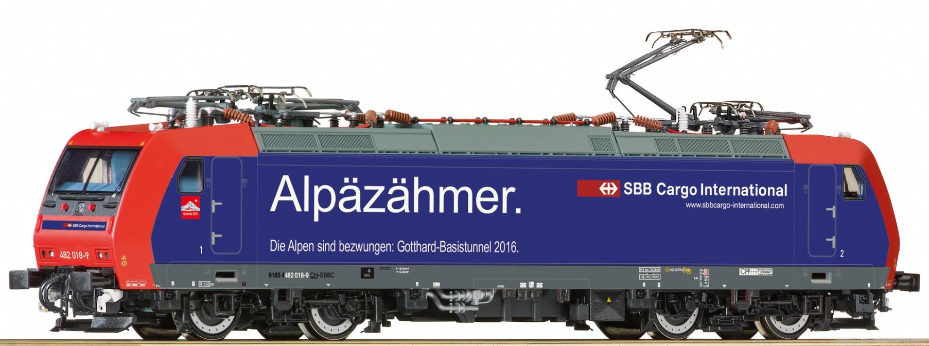 Roco 73597 HO Electric Locomotive 482 018, SBB Cargo