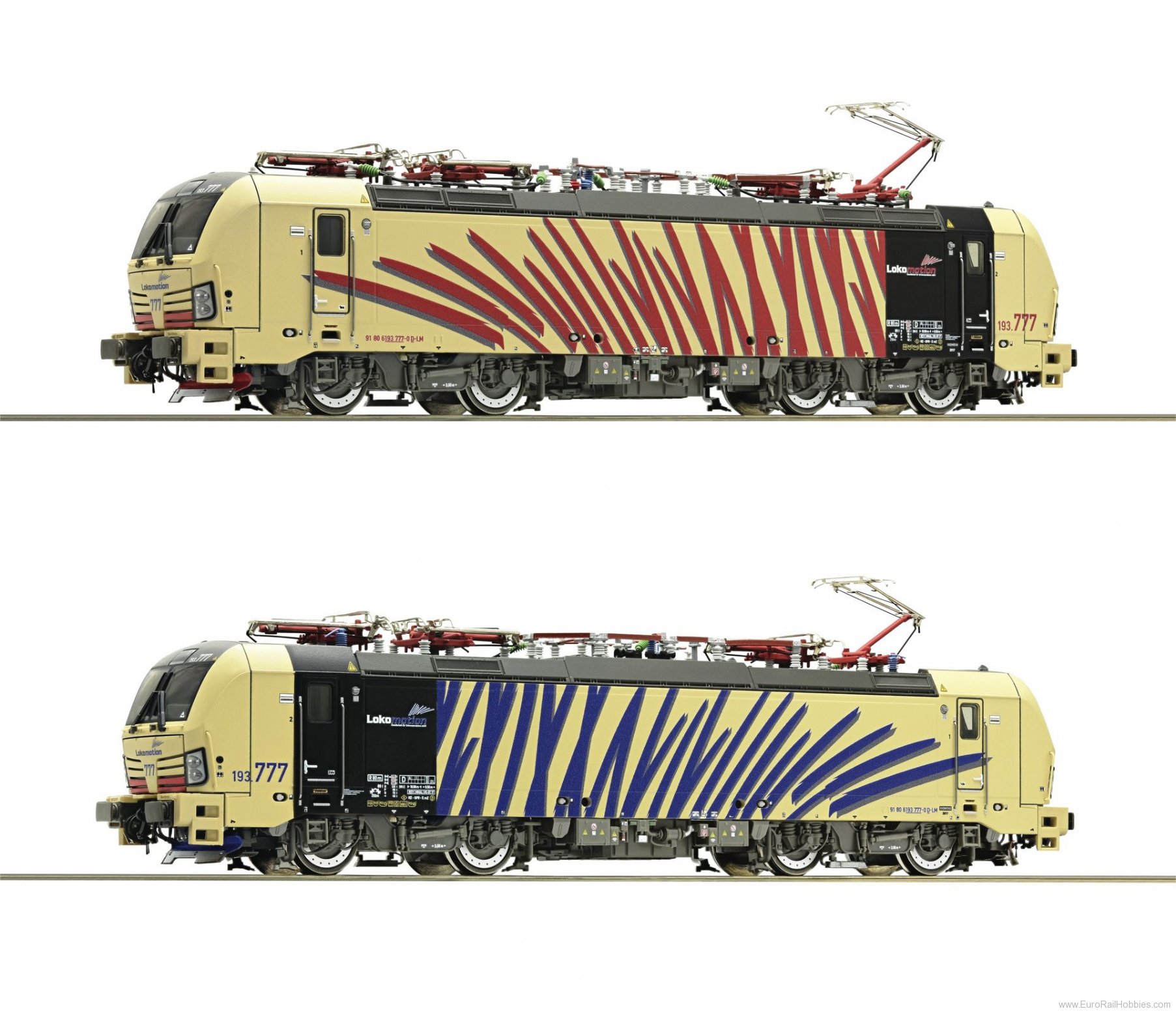 Roco 73942 HO Electric locomotive BR 193, Lokomotion