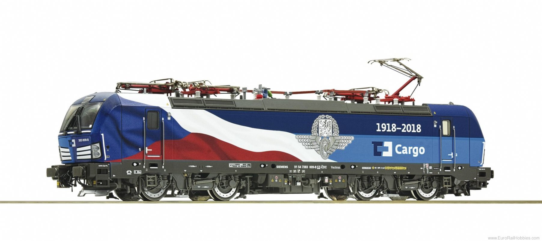Roco 73945 HO Electric locomotive 383 009-8, CD Cargo