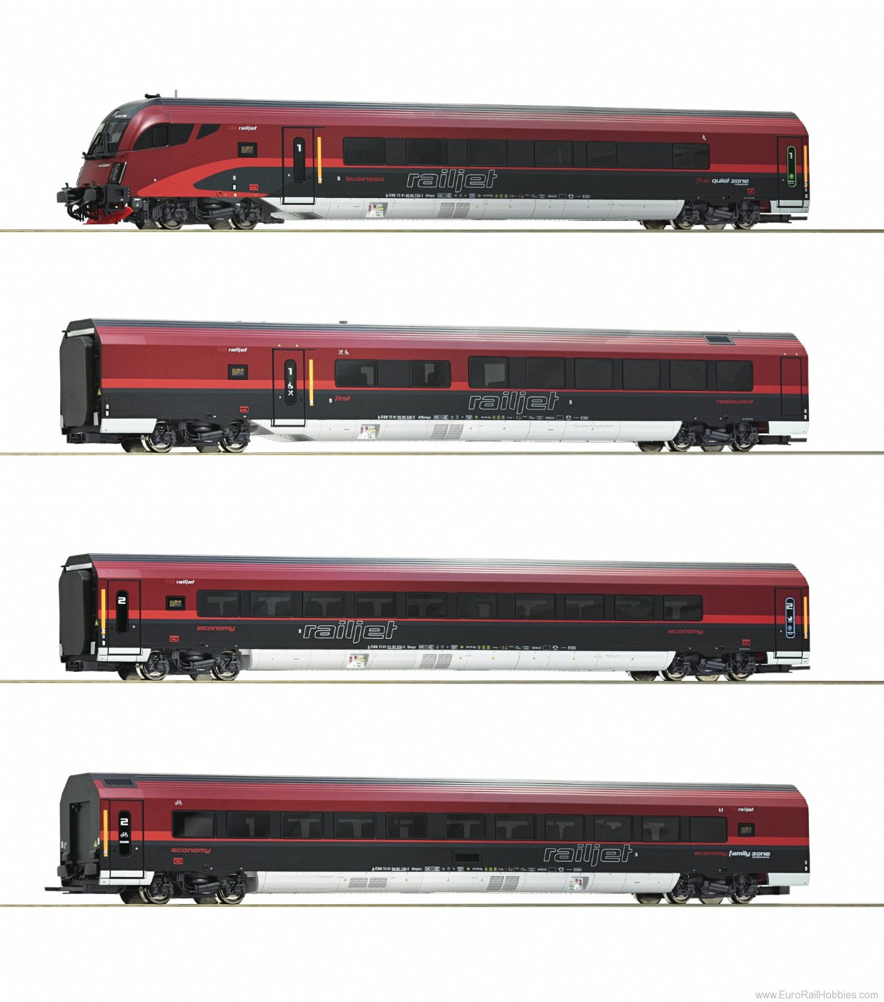 Roco 74084 HO ÖBB 4 Piece