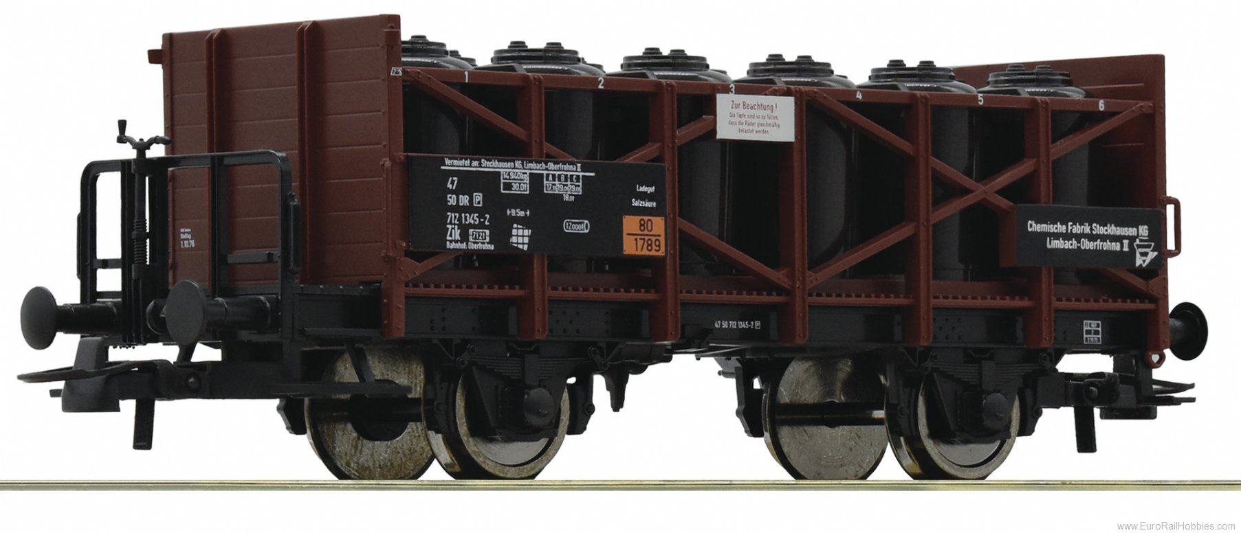 Roco 76307 HO DR Acid Transport Wagon