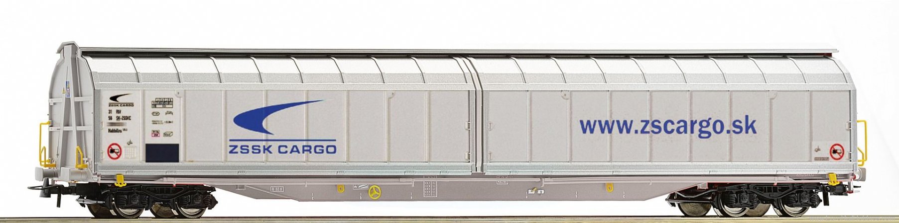Roco 76482 HO Sliding wall wagon, ZSSK Cargo