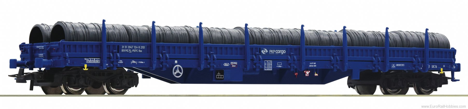 Roco 76590 HO PKP Cargo Stake Wagon