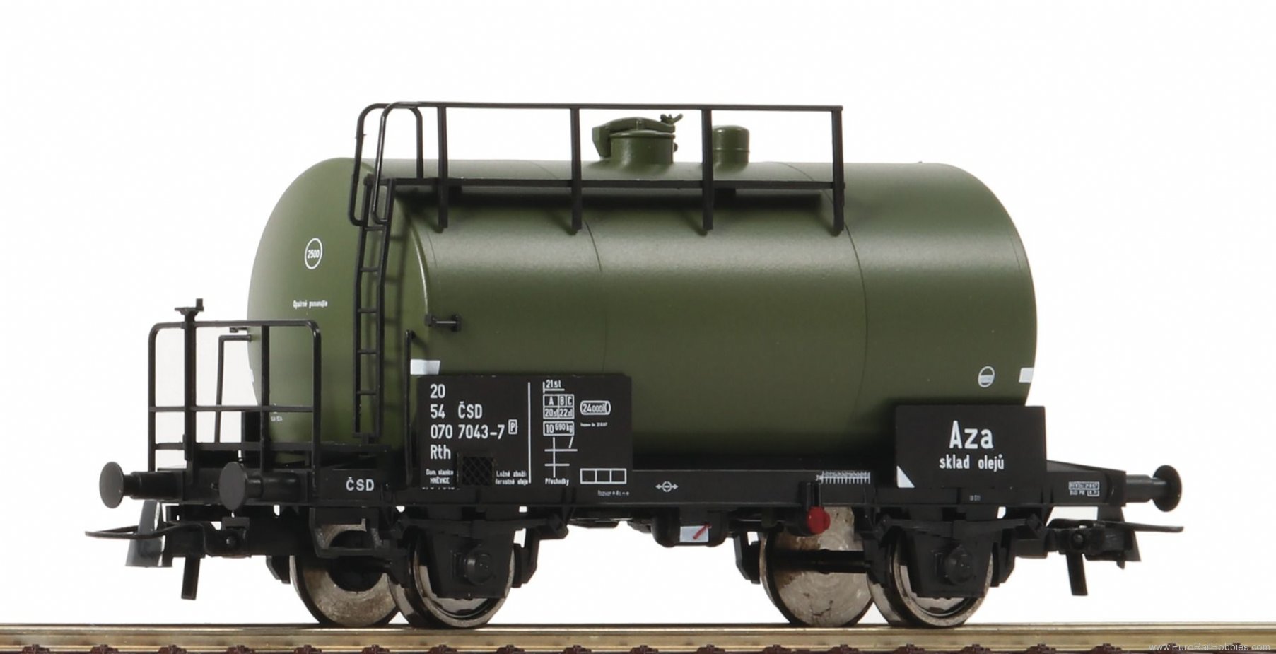 Roco 76781 HO Tank wagon, CSD