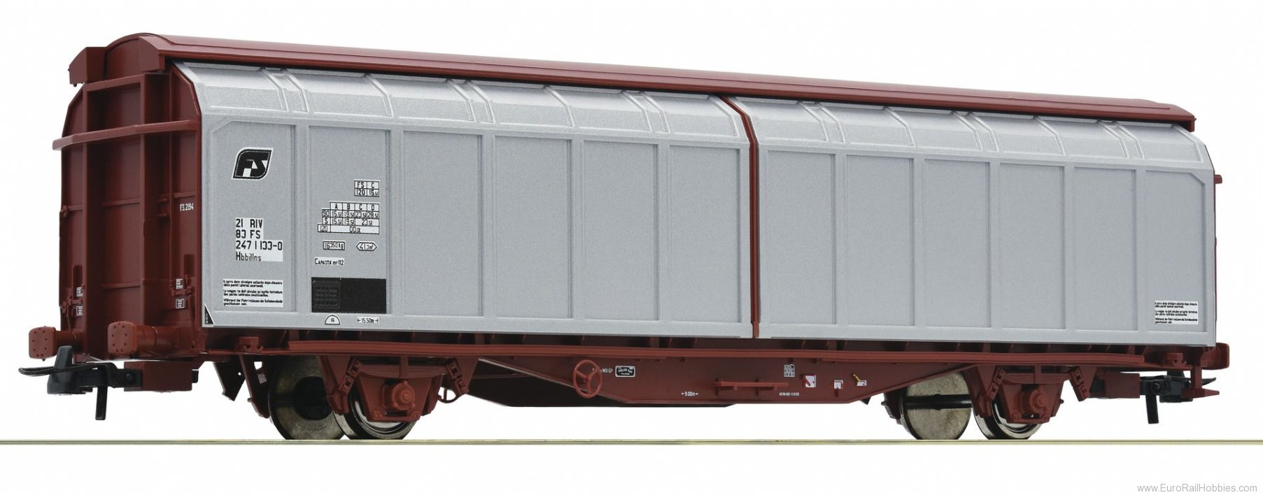 Roco 76879 HO Sliding wall wagon, FS