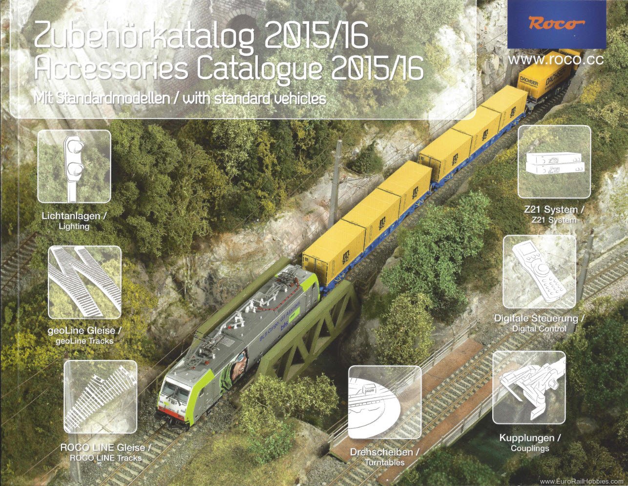 Roco 81784 HO Roco 2015/16 Accessories Catalog