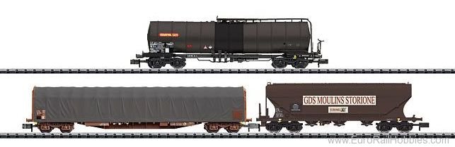 Trix 15448 N SNCF Freight Car Set