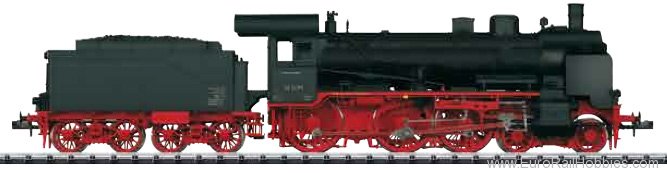 Trix 16384 N DB BR 38.10-40 Steam Locomotive (DCC