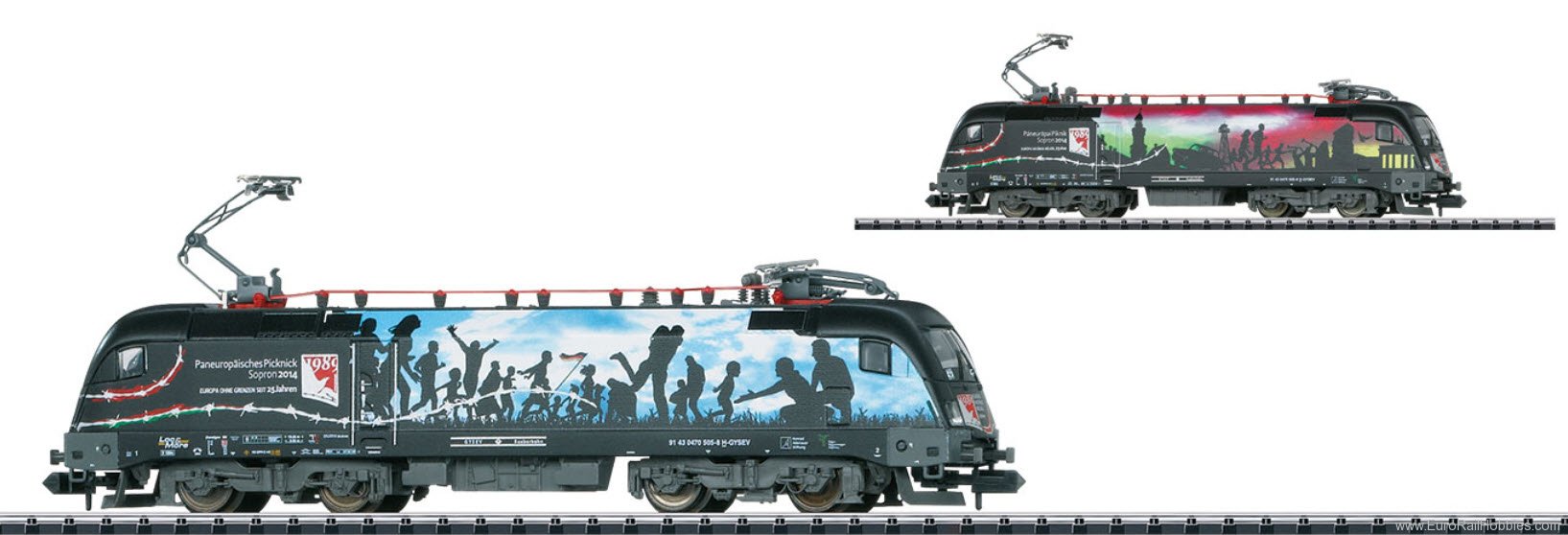 Trix 16954 N GYSEV 91 43 0470 505-8 Electric Locomotive