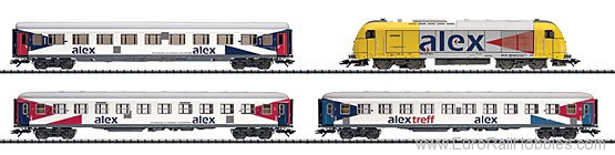 Trix 21335 HO ALEX Commuter Train Set
