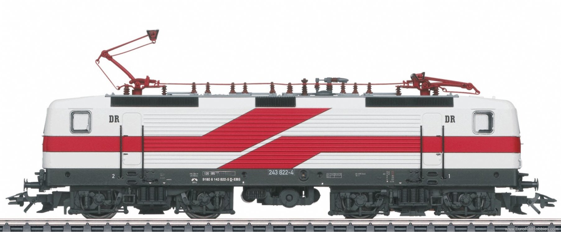 Trix 22009 EBS 143/243 Electric Locomotive ''White