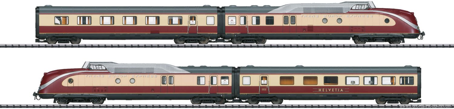 Trix 22261 HO VT 11.5 TEE Diesel Powered Rail Car