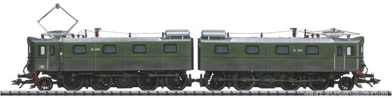 Trix 22277 HO Norwegian NSB Cl. El12 Heavy Ore Locomotive,