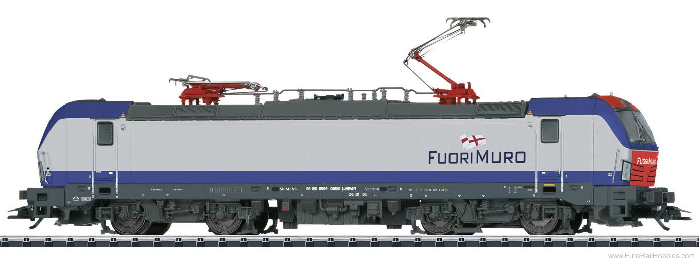 Trix 22668 HO cl 191 Fuori Muro Electric Locomotive,