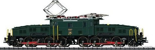 Trix 22957 HO SBB Be 6/8 II Crocodile Electric Locomotive