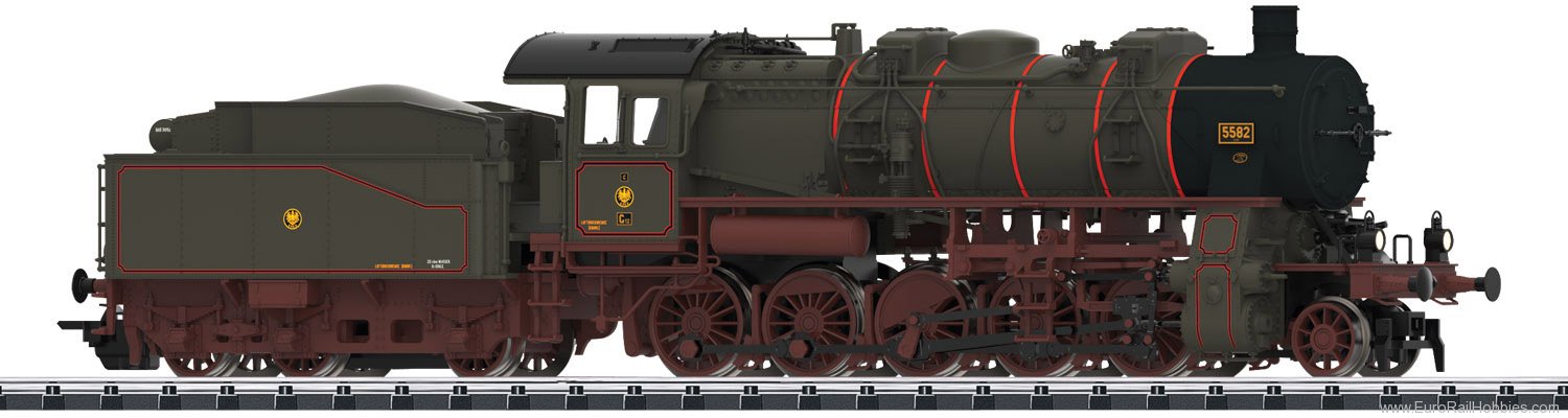 Trix 22959 HO Prussian Class G 12 Steam Freight Locomotive