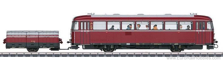 Trix 22992 HO DB VT 95.9 Rail Bus w. VB 141.2 Single-Axle