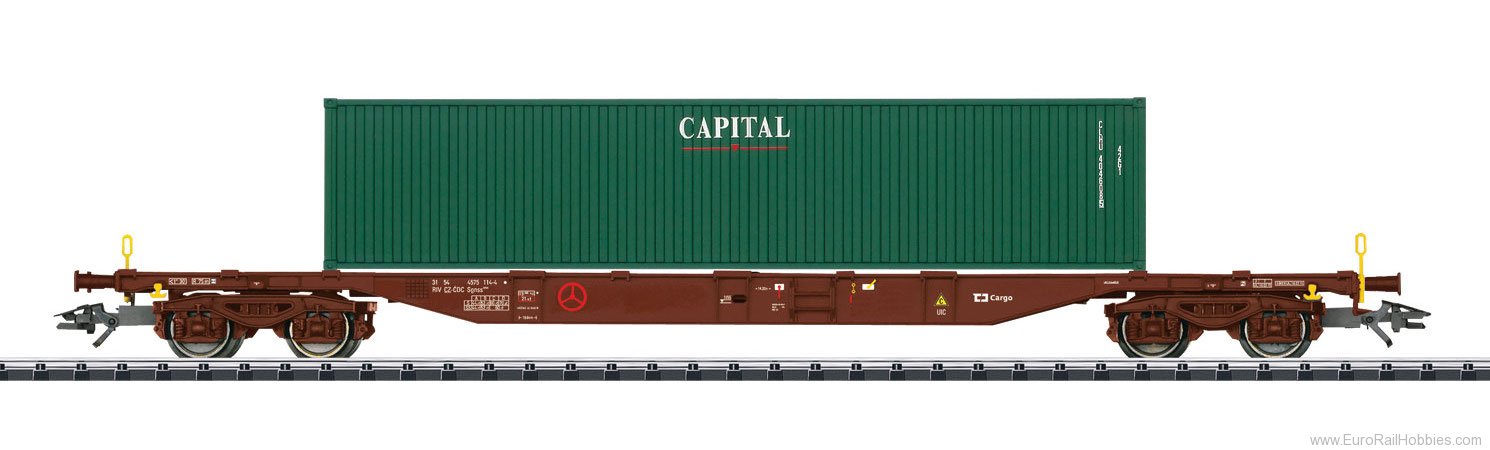 Trix 24132 HO CD Type Sgnss 539.8 Container Transport