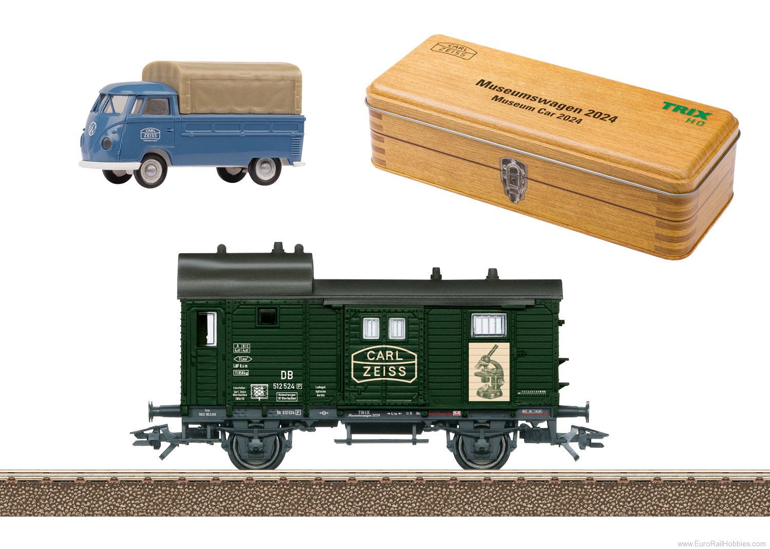 Trix 24724 HO Trix H0 Gauge Museum Car Set for 2024