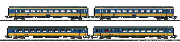 Trix 31141 HO NS Inter-City Passenger Car Set (Trix