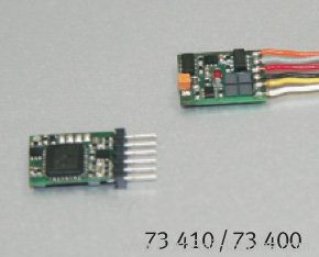 Uhlenbrock 73410 Minidecoder, Multi-Protocol Load Reguulated