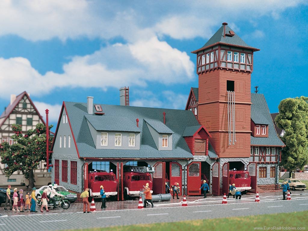 Vollmer 3767 HO Fire Station