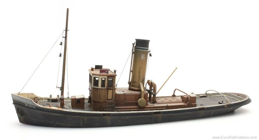 Artitec 50.120 HO Harbor tug, 1:87 resin kit, unpainted