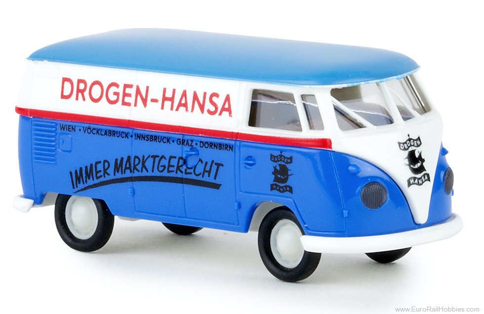 Brekina 32715 HO 1960-1963 Volkswagen T1b Cargo Van