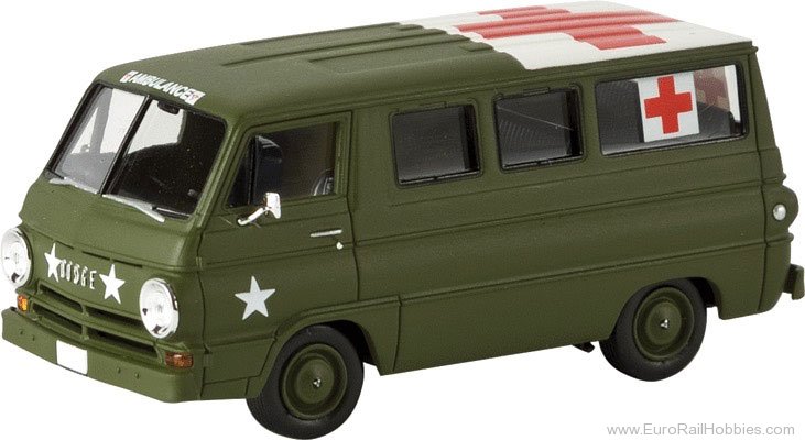 Brekina 34311 HO 1964 Dodge A 100 Passenger Van - United