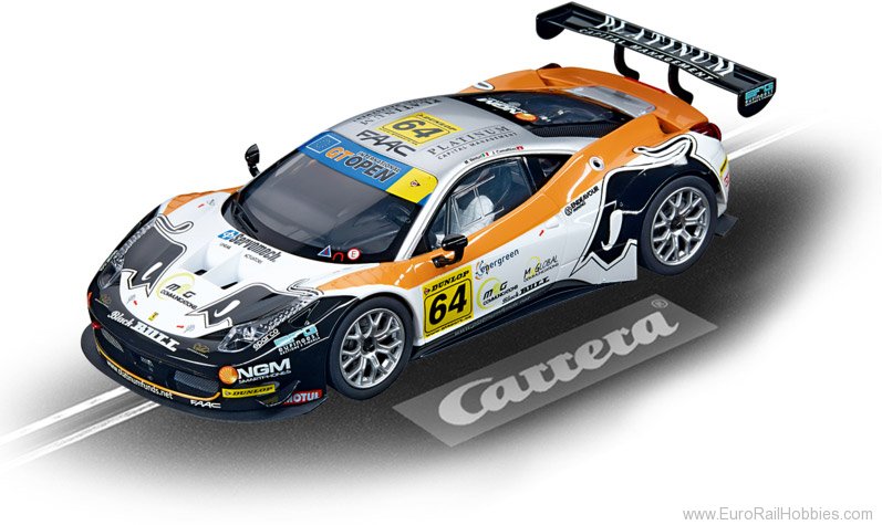 Carrera 23811 1/24 Ferrari 458 Italia GT3 Black Bull,