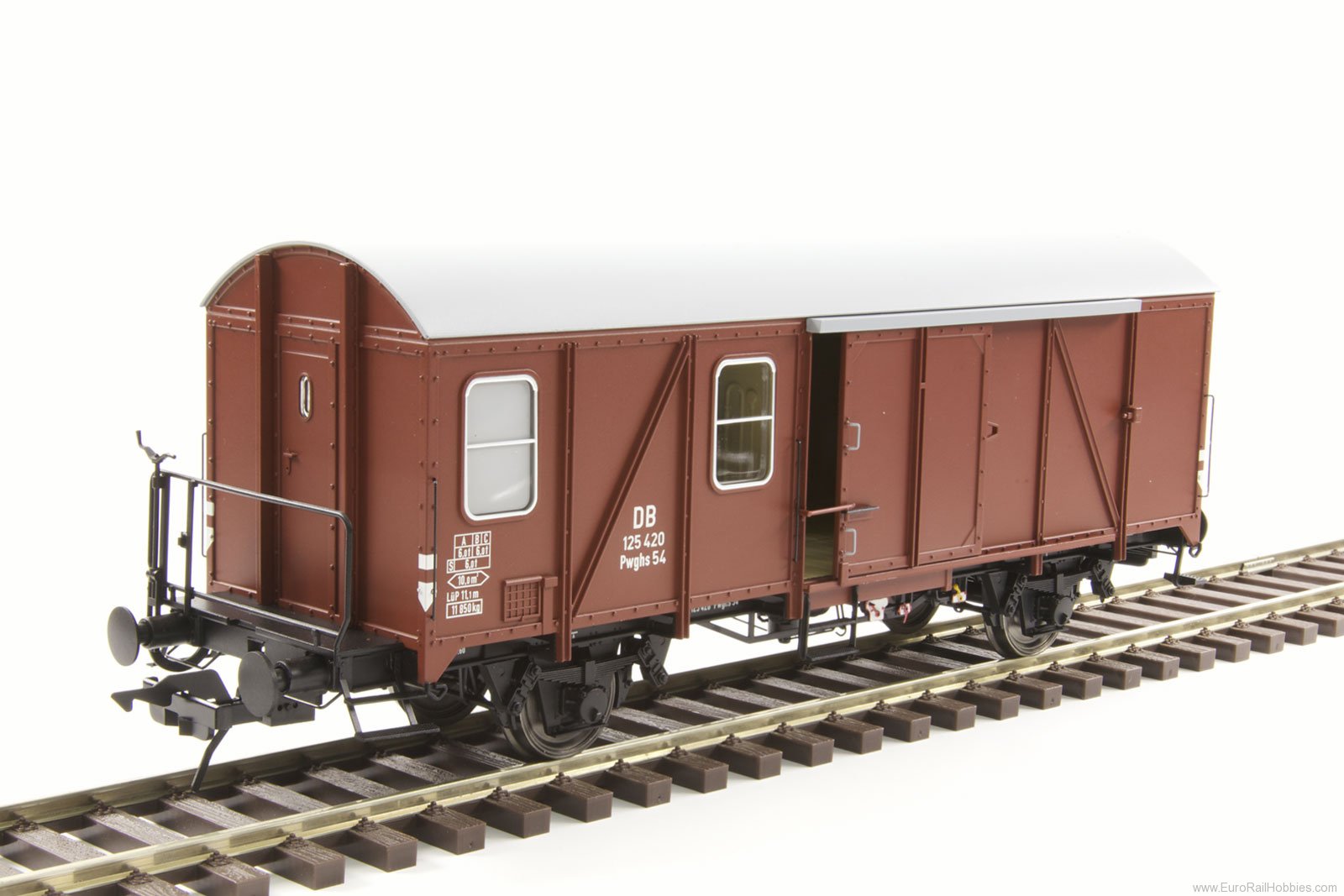 Lenz 42238.02 O Freight Baggage Car w/Windows Pwghs