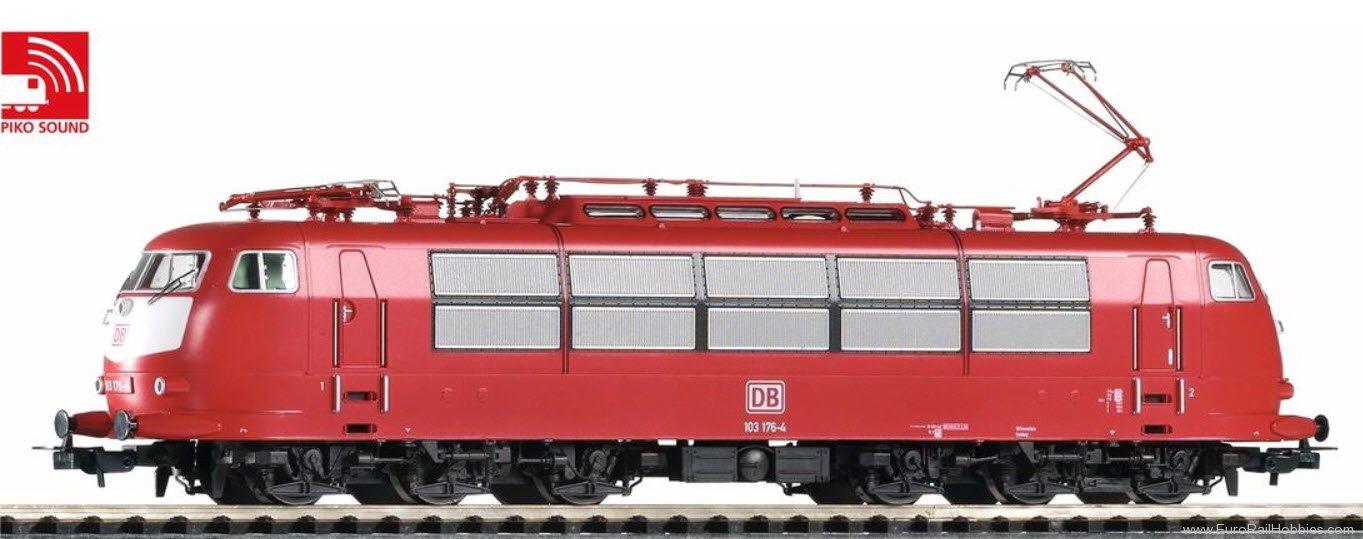 Piko 51674 HO BR 103 Electric DB IV, DCC w/Sound