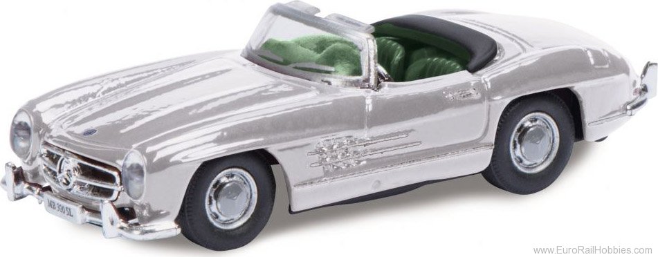 Schuco 452639400 Mercedes-Benz 300SL Roadster, white,